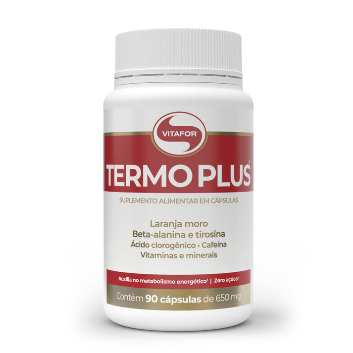 Termo Plus 90 cápsulas – Energia e Metabolismo | Vitafor