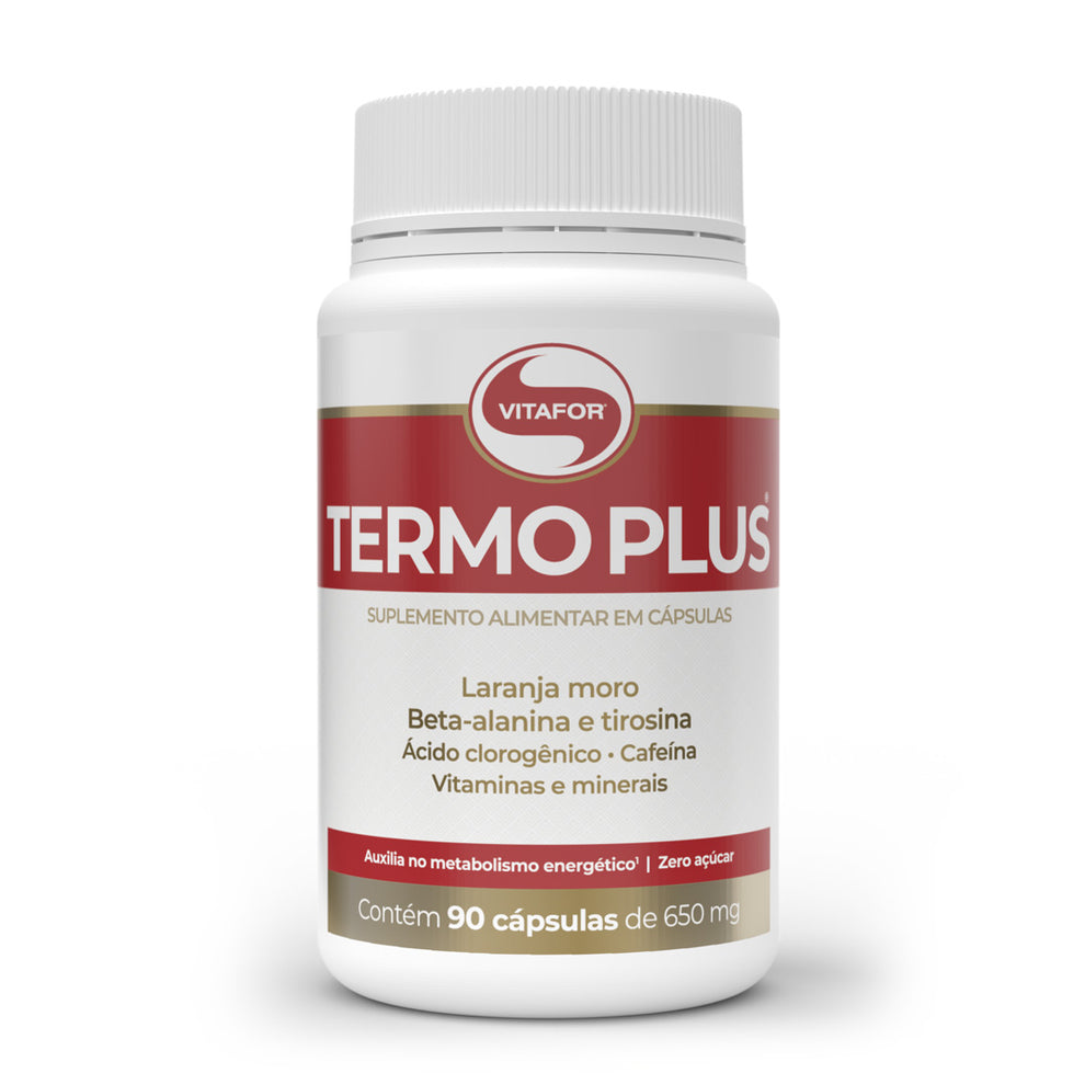 Termo Plus 90 cápsulas – Energia e Metabolismo | Vitafor